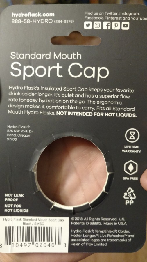 Hydro Flask Standard Mouth Sport Cap | Backcountry.com